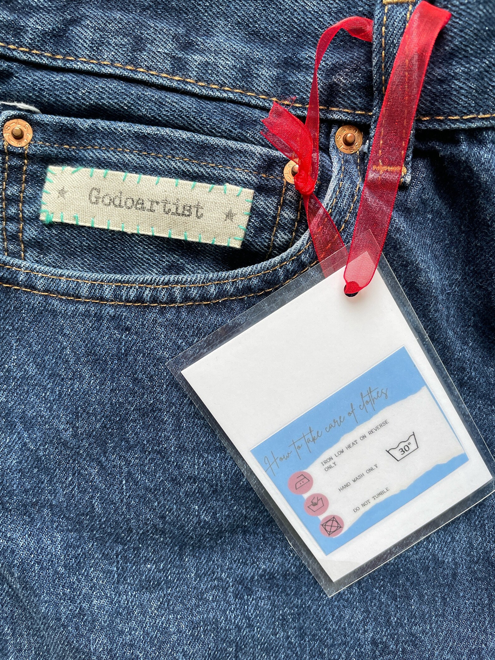 Reworked Denim Samurai Jeans, Sashimi Embroidery, Jeans, Mens Size 36 ...