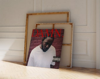 Damn Album Cover Art Wall - Etsy