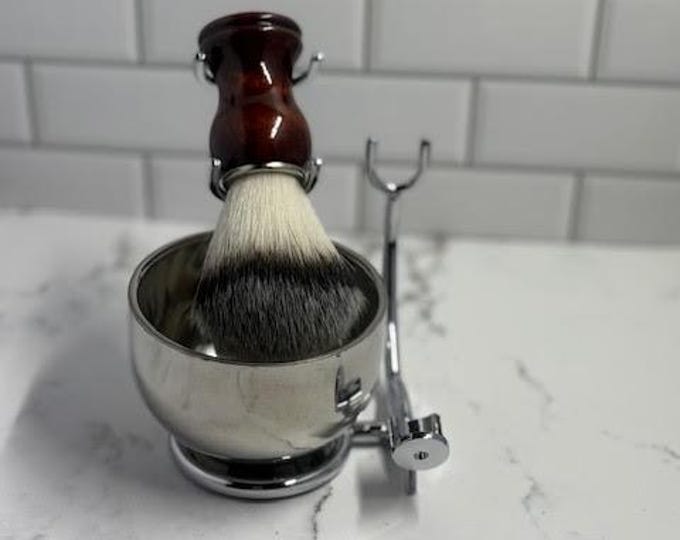 Shave Set. Ceramic Shaving Mugs. Pottery Shaving Bowls. Lather Bowl ...