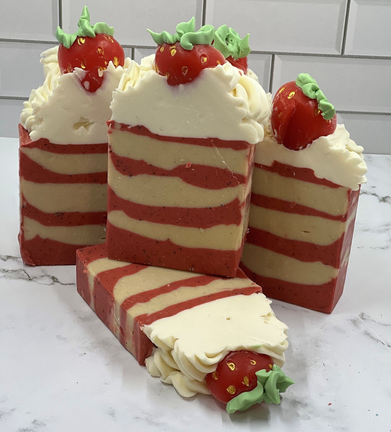 Strawberry Bliss Goat Milk Soap - Etsy