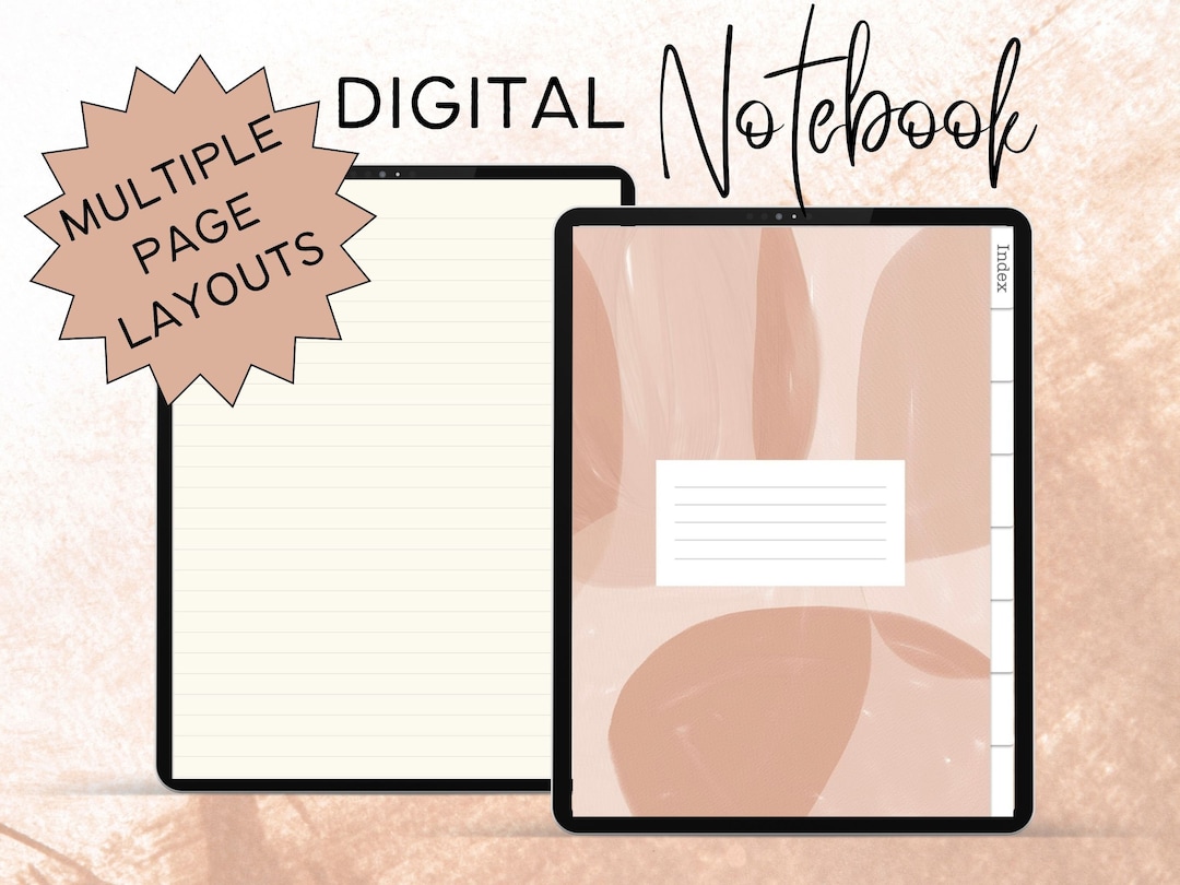 All in One Digital Notebook, Goodnotes Notebook, iPad Notebook ...