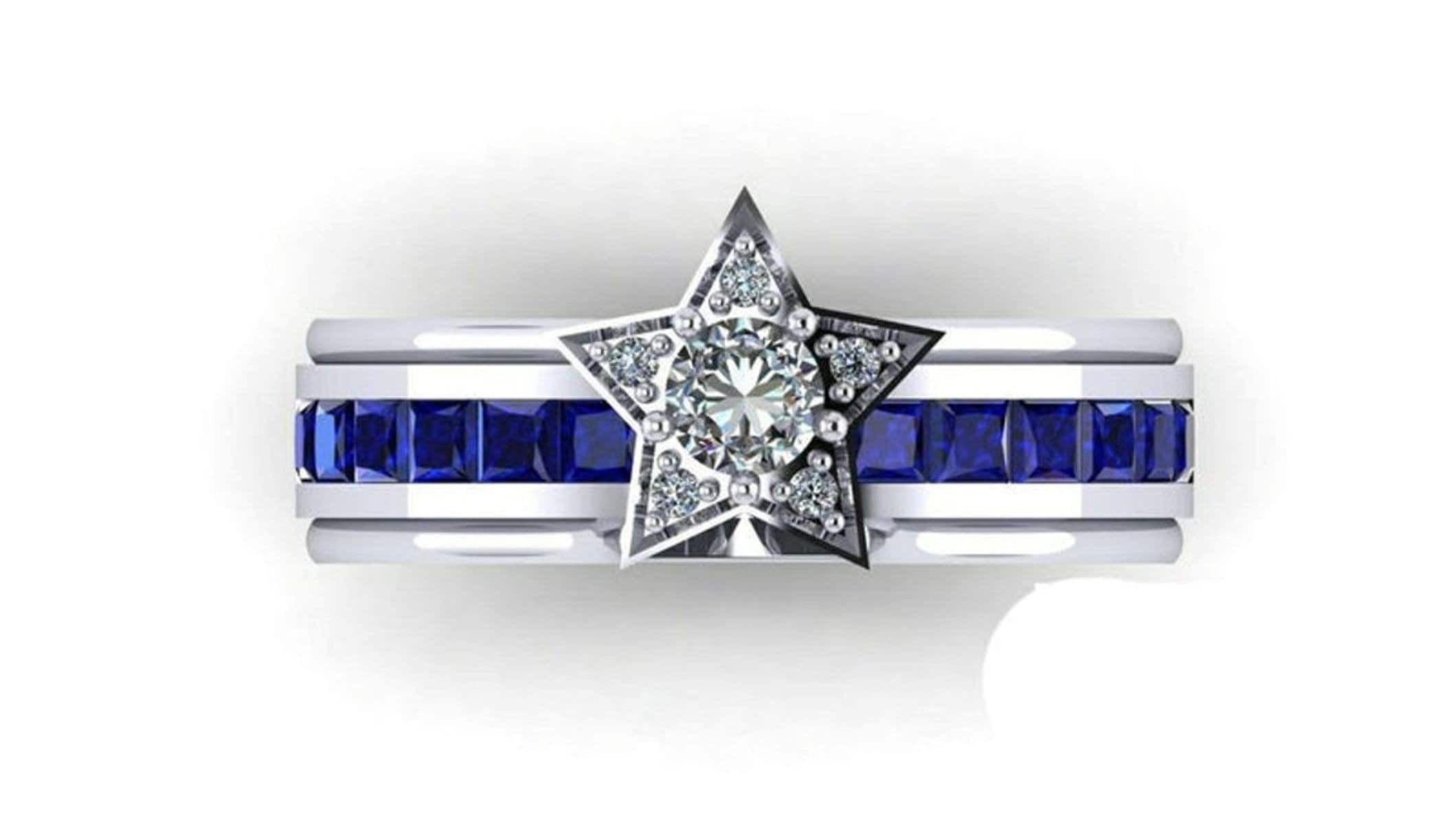 New Dallas Cowboys National Football Championship 935 Argentium Silver ...