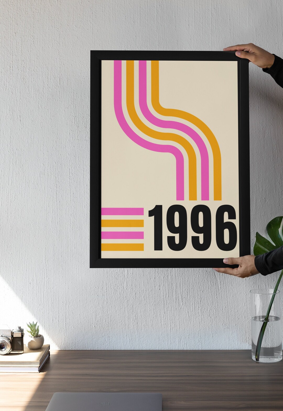 Printable Custom Year Retro Print Wall Art: Date of Birth / Notable ...