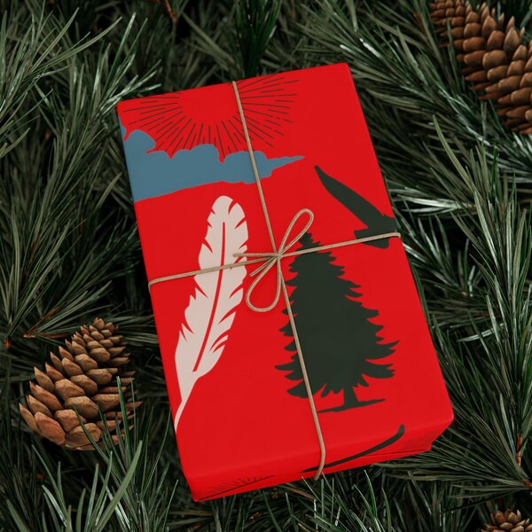 Native American Wrapping Paper - Etsy