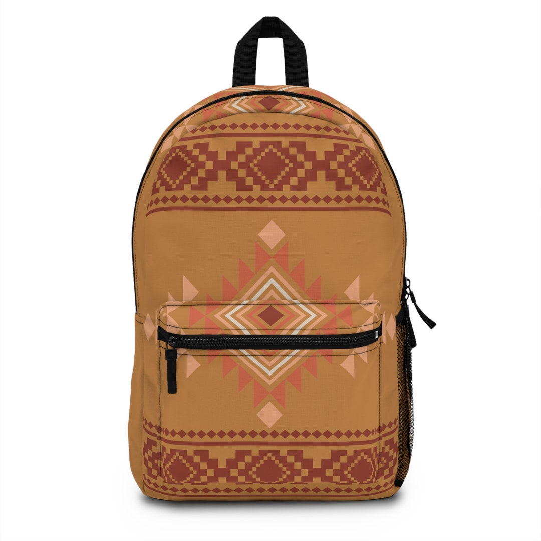 Indigenous Pattern Design Backpack - Etsy