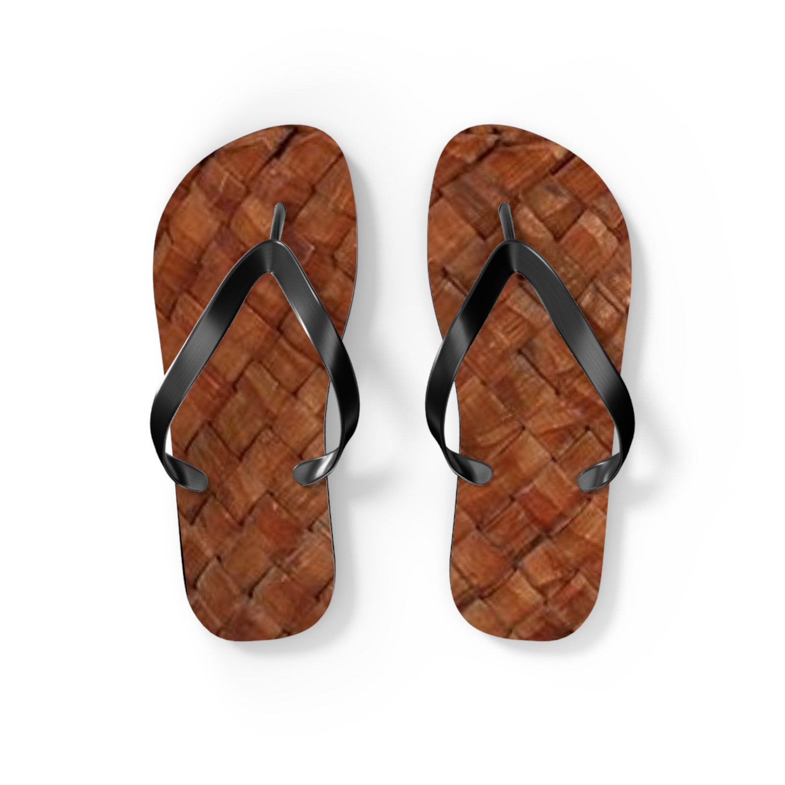 Inner Cedar Bark Woven Flip Flops (not Real Cedar) USA Indigenous ...