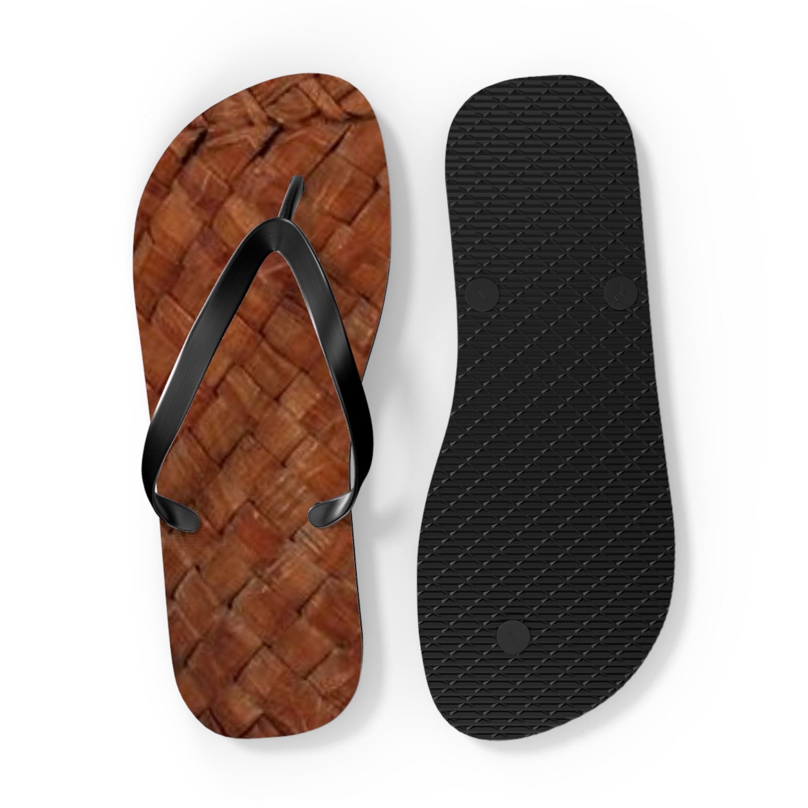 Inner Cedar Bark Woven Flip Flops (not Real Cedar) USA Indigenous ...