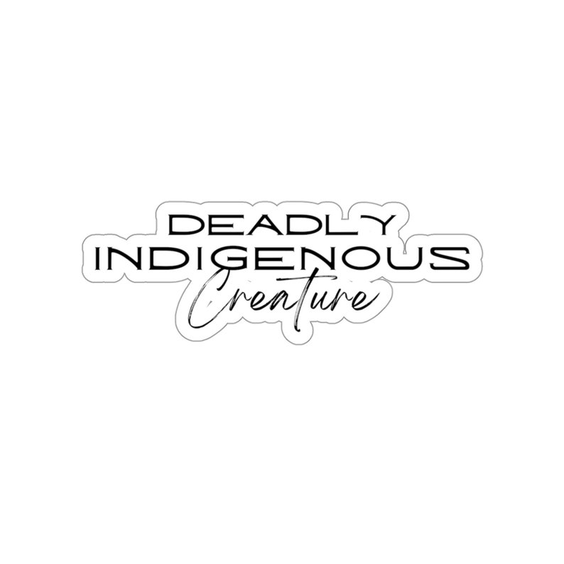 Deadly Indigenous Creature Kiss-cut Stickers - Etsy