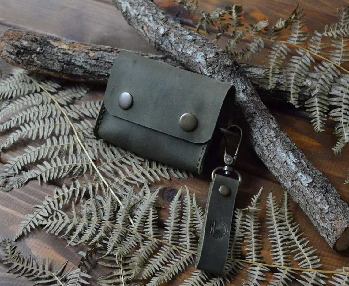 Bushcraft Spice Case, Leather Spice Pouch, Bushcraft Spice Bag, Camping ...