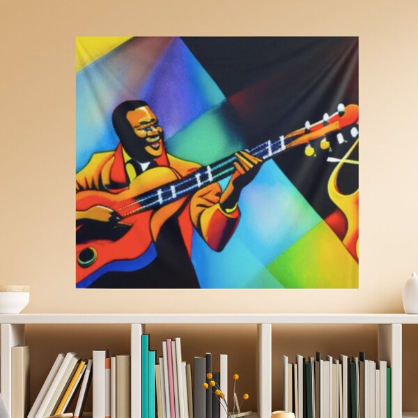 Guitar Tapestry - Etsy