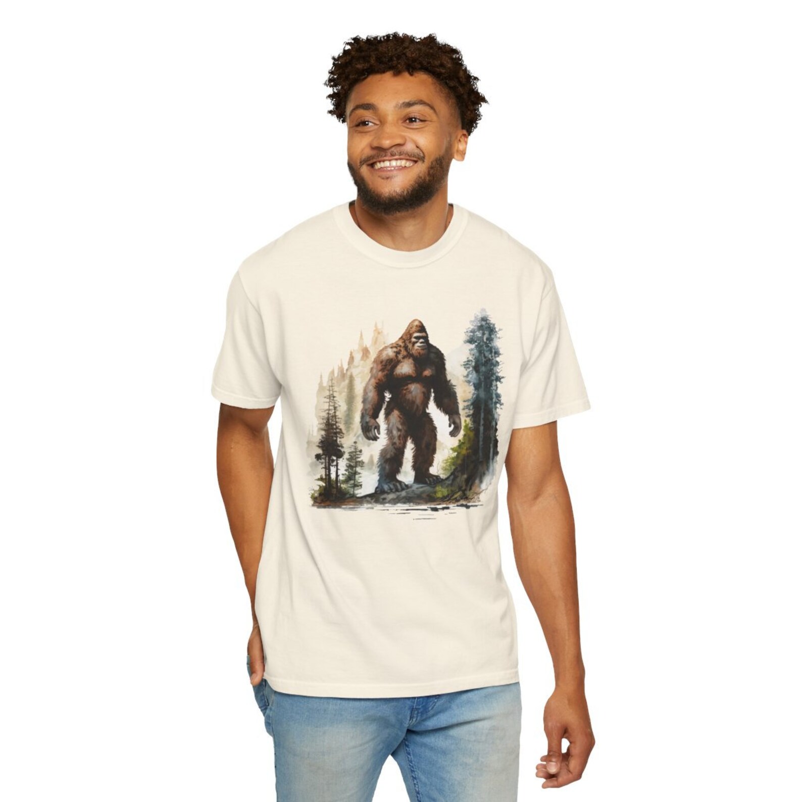 Sasquatch T-shirt, Bigfoot Shirt for Men, Women, Teens, Unisex Cryptid ...