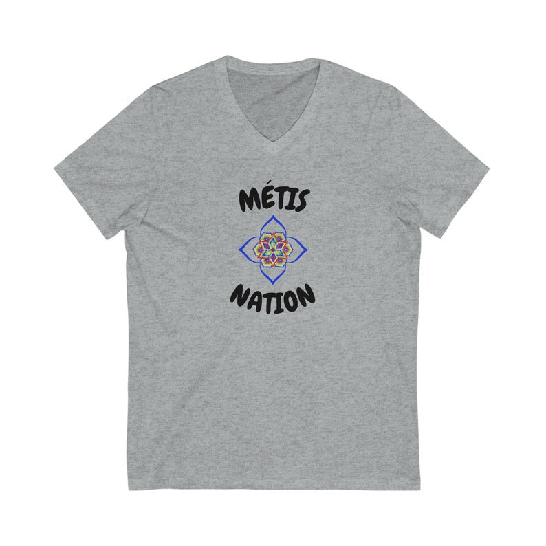 Metis T-shirt V-neck, Metis Nation Tshirt, Unisex Short Sleeve Shirt ...