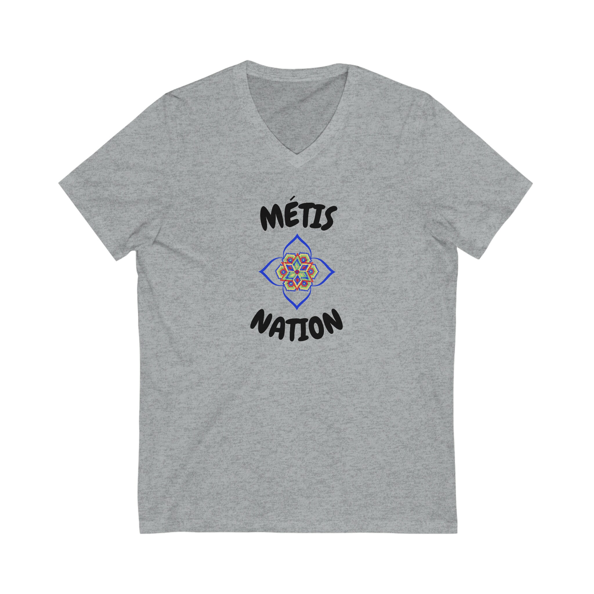 Metis T-shirt V-neck, Metis Nation Tshirt, Unisex Short Sleeve Shirt ...