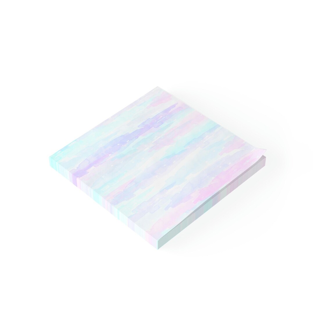 Pastel Watercolors Post-it® Note Pads Sticky Notes for Desk - Etsy