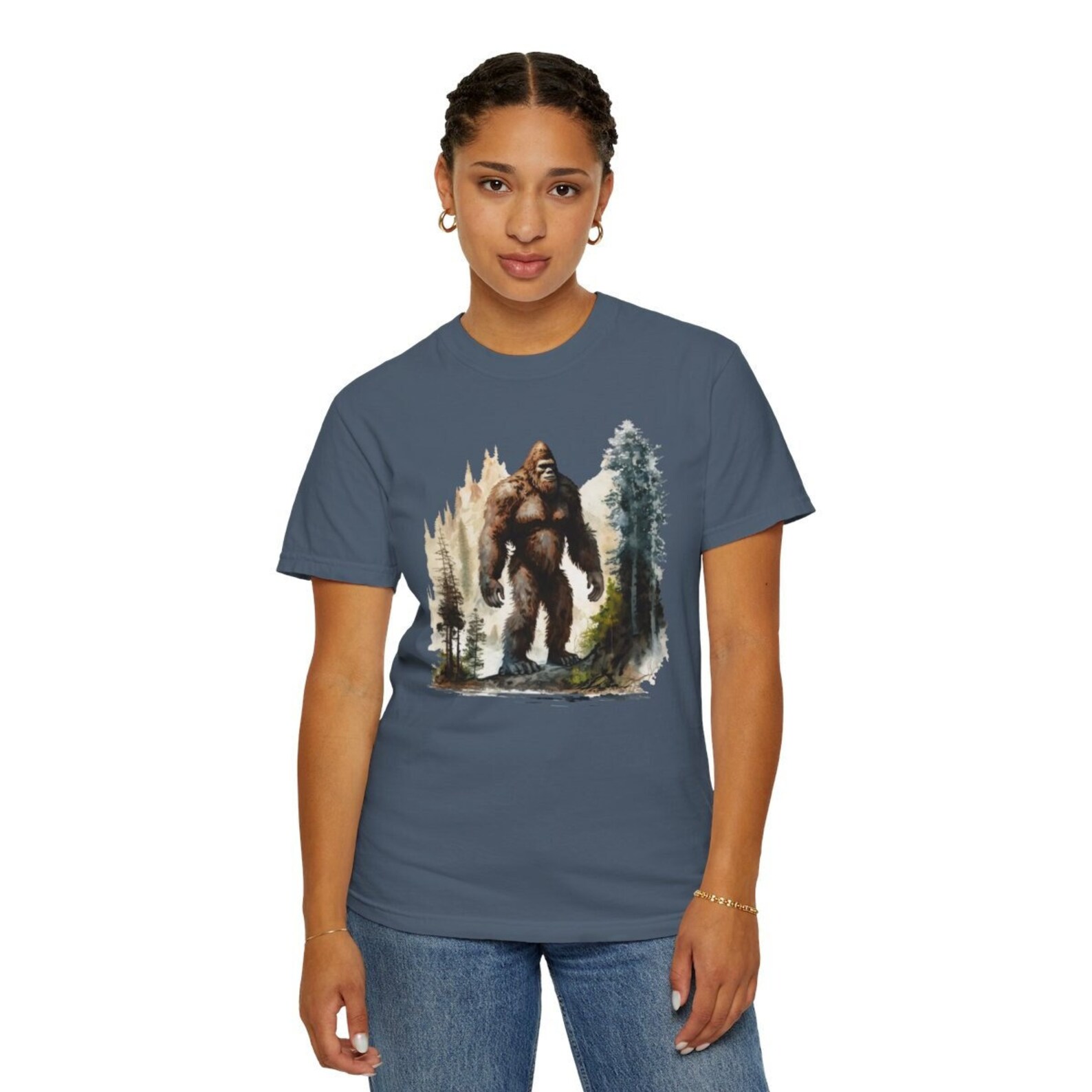 Sasquatch T-shirt, Bigfoot Shirt for Men, Women, Teens, Unisex Cryptid ...