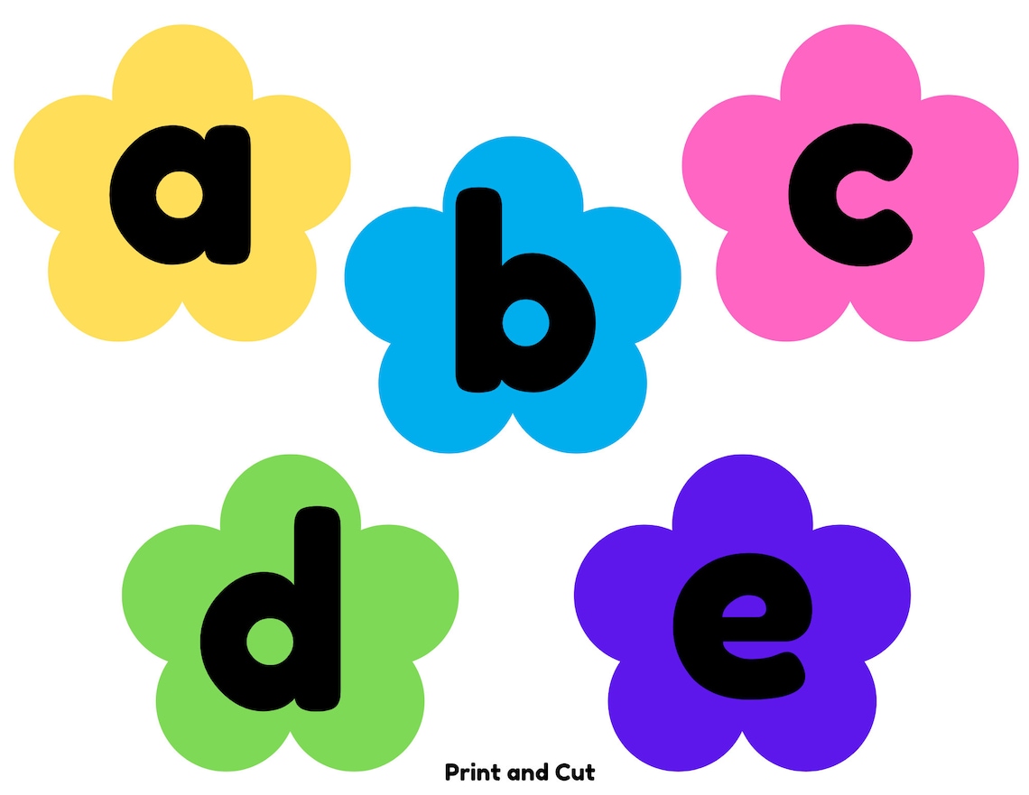 Alphabet Letters A to Z, Upper Case Lower Case Matching, Educational ...