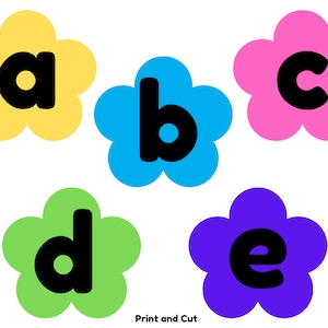 Alphabet Letters A to Z, Upper Case Lower Case Matching, Educational ...