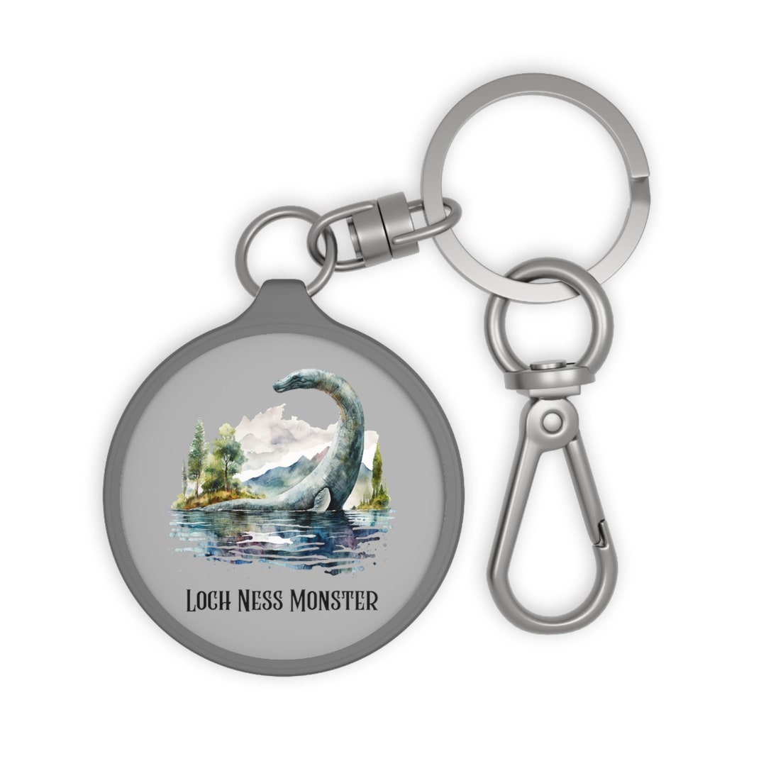 Loch Ness Monster Keyring, Nessie Key Chain, Lochness Monster Key Ring ...