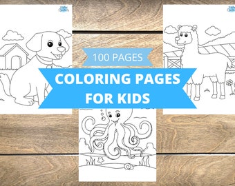 Step by Step Drawing Activity, Easy Coloring Page for Kids, Printable ...