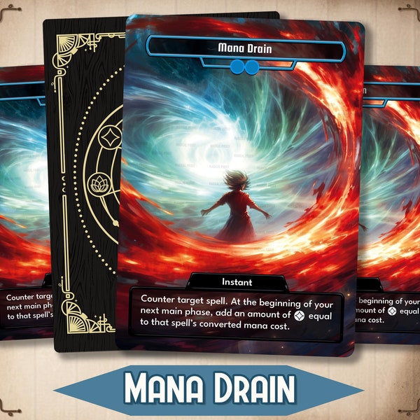Mtg Mana Cards - Etsy
