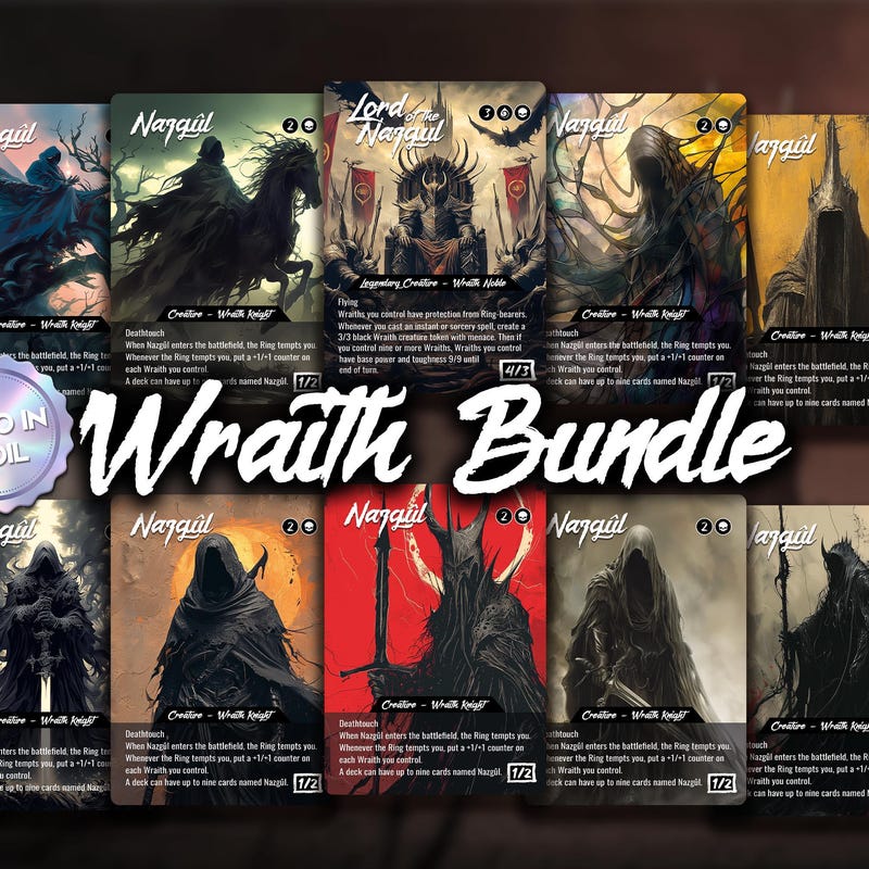 Wraith Commander - Etsy