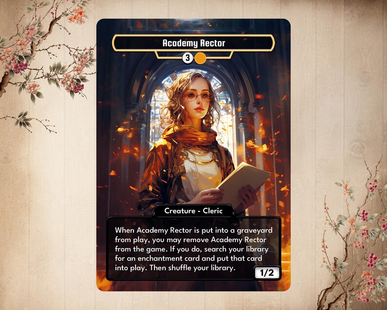 Academy Rector MTG Proxy Custom Card Alternative Custom - Etsy