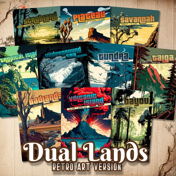 Proxy Dual Land - Etsy