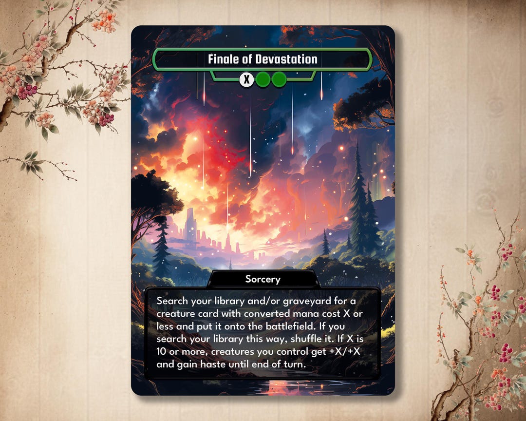 Finale Devastation - Custom Card High Quality [ Alter Art / Full Art ...