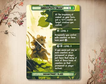 Innkeeper's Talent - Full Art Custom Card - Etsy