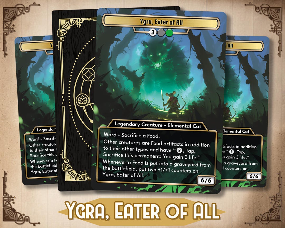 Ygra, Eater of All Custom MTG Card , Premium MTG Proxy Cards ...