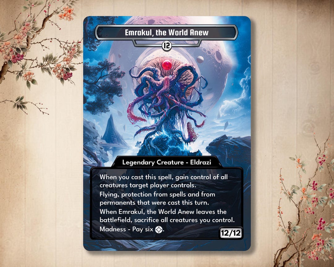 Emrakul , the World Anew - Custom Card *eldrazi* High Quality [ Alter ...