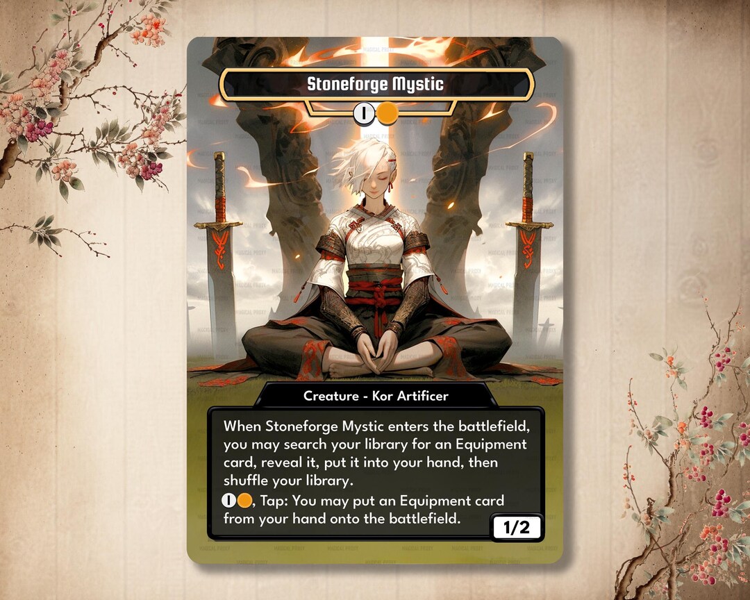 Stoneforge Mystic - Custom Card High Quality [ Alter Art / Full Art ...