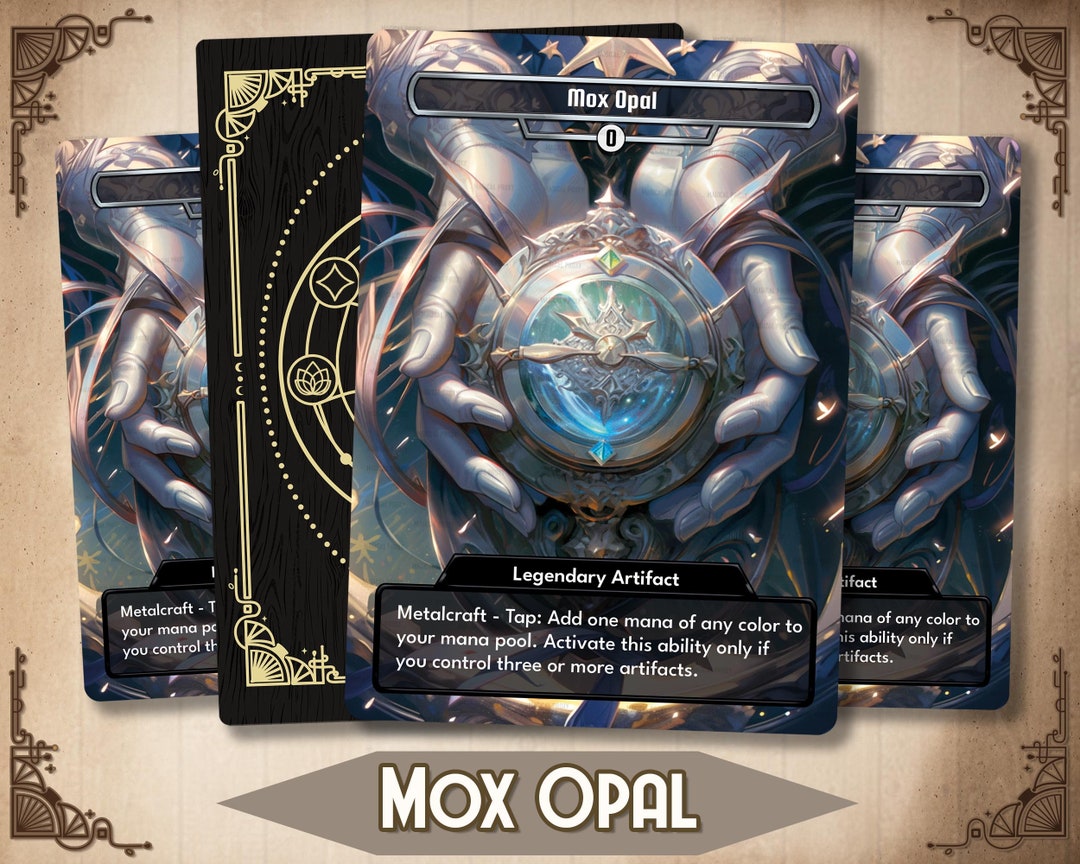 Mox Opal MTG Proxy Custom Card Full Art for Alternative Art / EDH - Etsy
