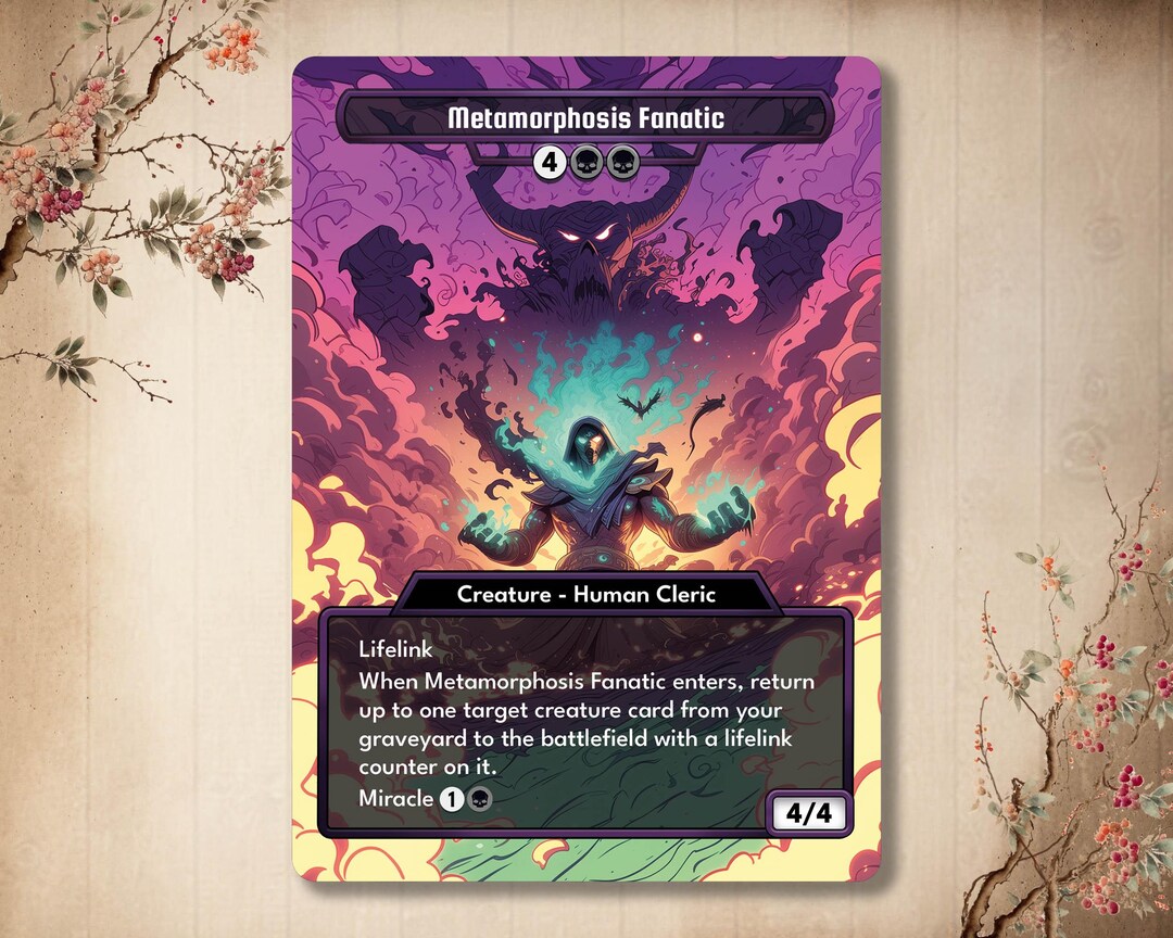 Metamorphosis Fanatic - Custom Card High Quality Card With Alternate ...