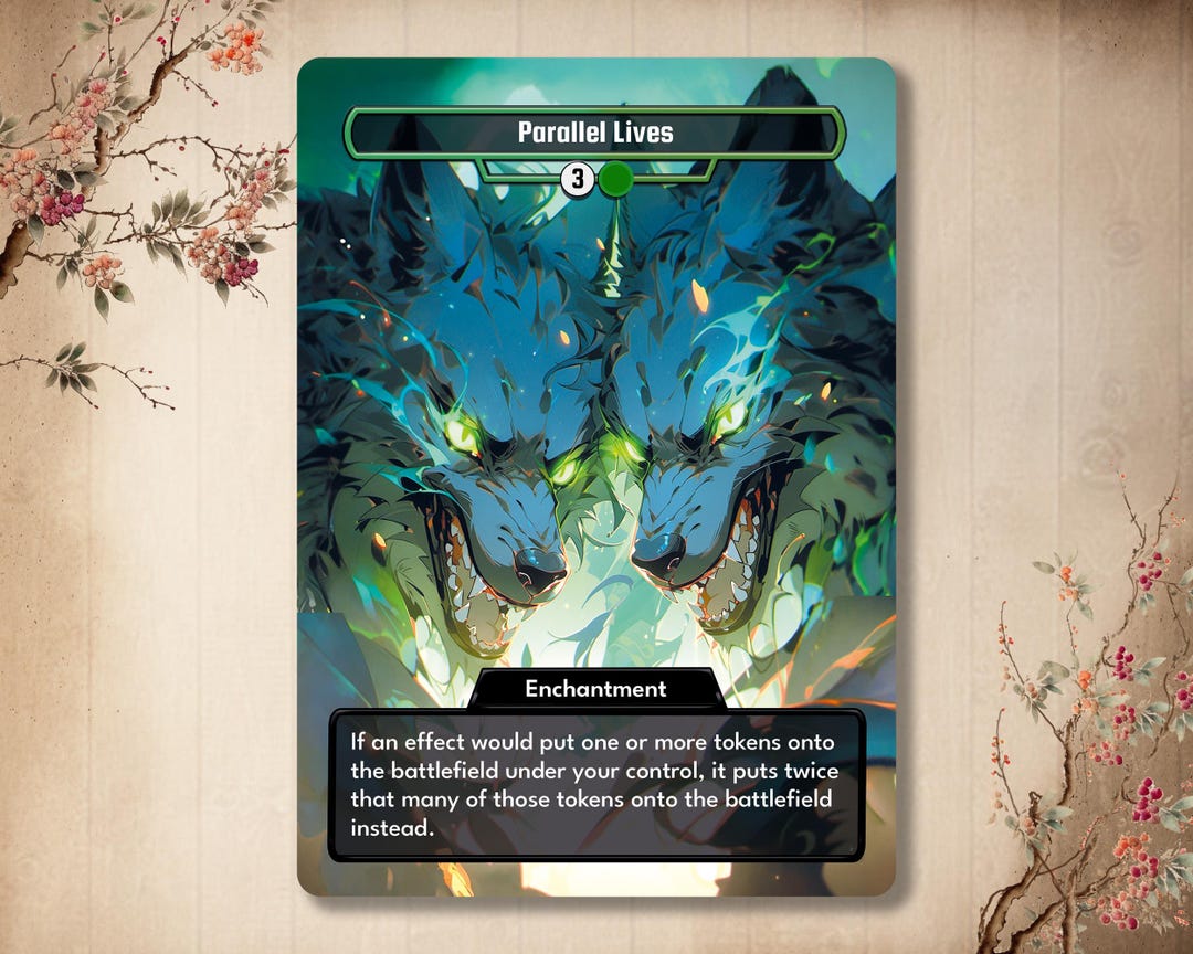 Parallel Lives - Custom Card High Quality Card With Alter Art - Etsy