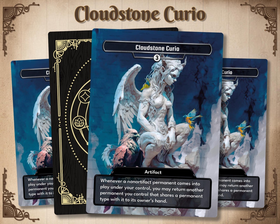 Cloudstone Curio MTG Proxy Custom Card Full Art Alternate - Etsy