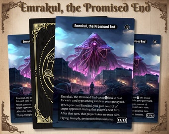 Emrakul the Promised End Full Art Custom - Etsy