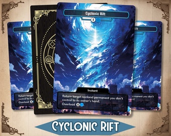 Cyclonic Rift V2 Full Art Custom - Etsy
