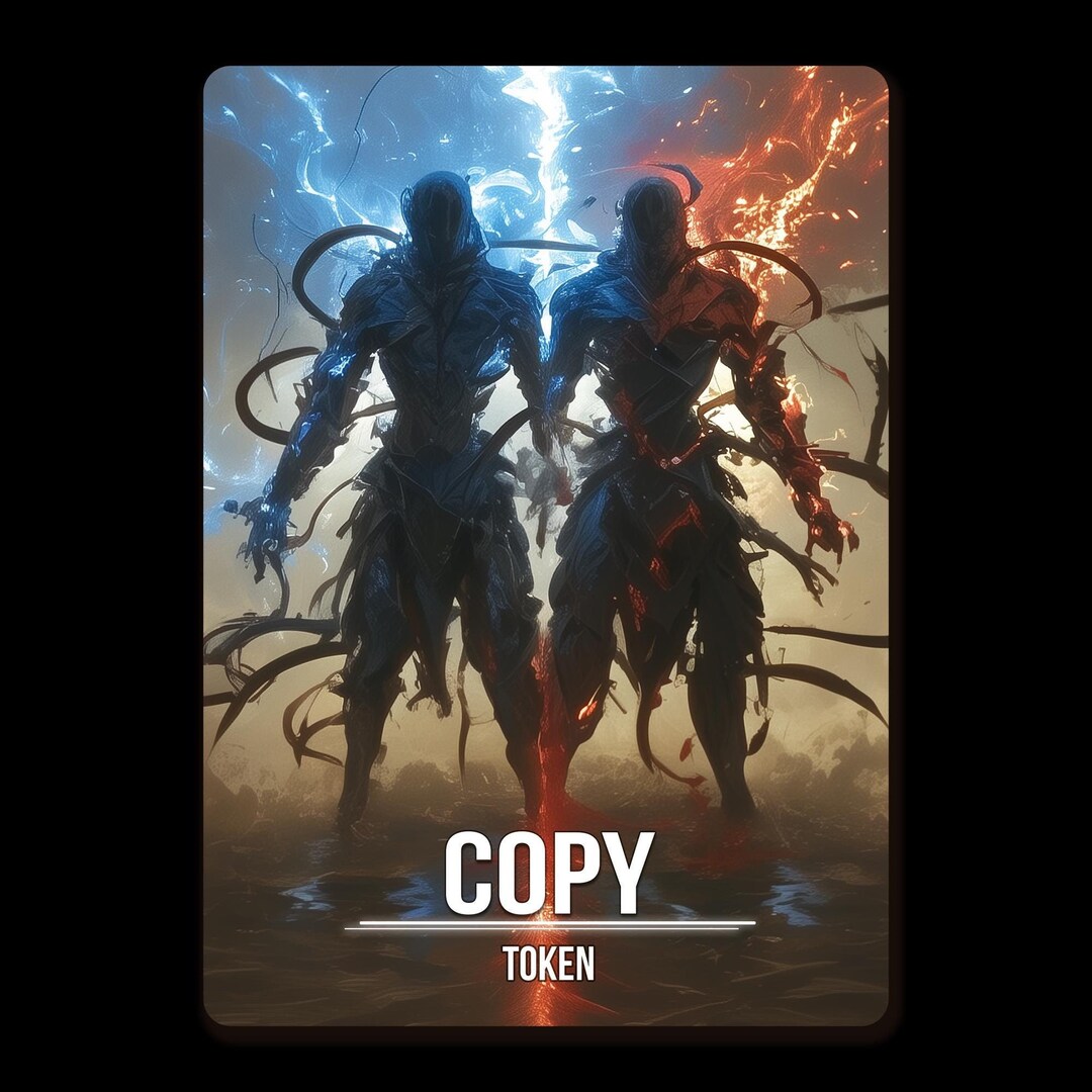 Copy Token - Custom Card Alternate Full Art High Quality - Etsy