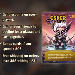 Esper Sentinel - Custom Card Chibi Alternative Full Art Style - Etsy