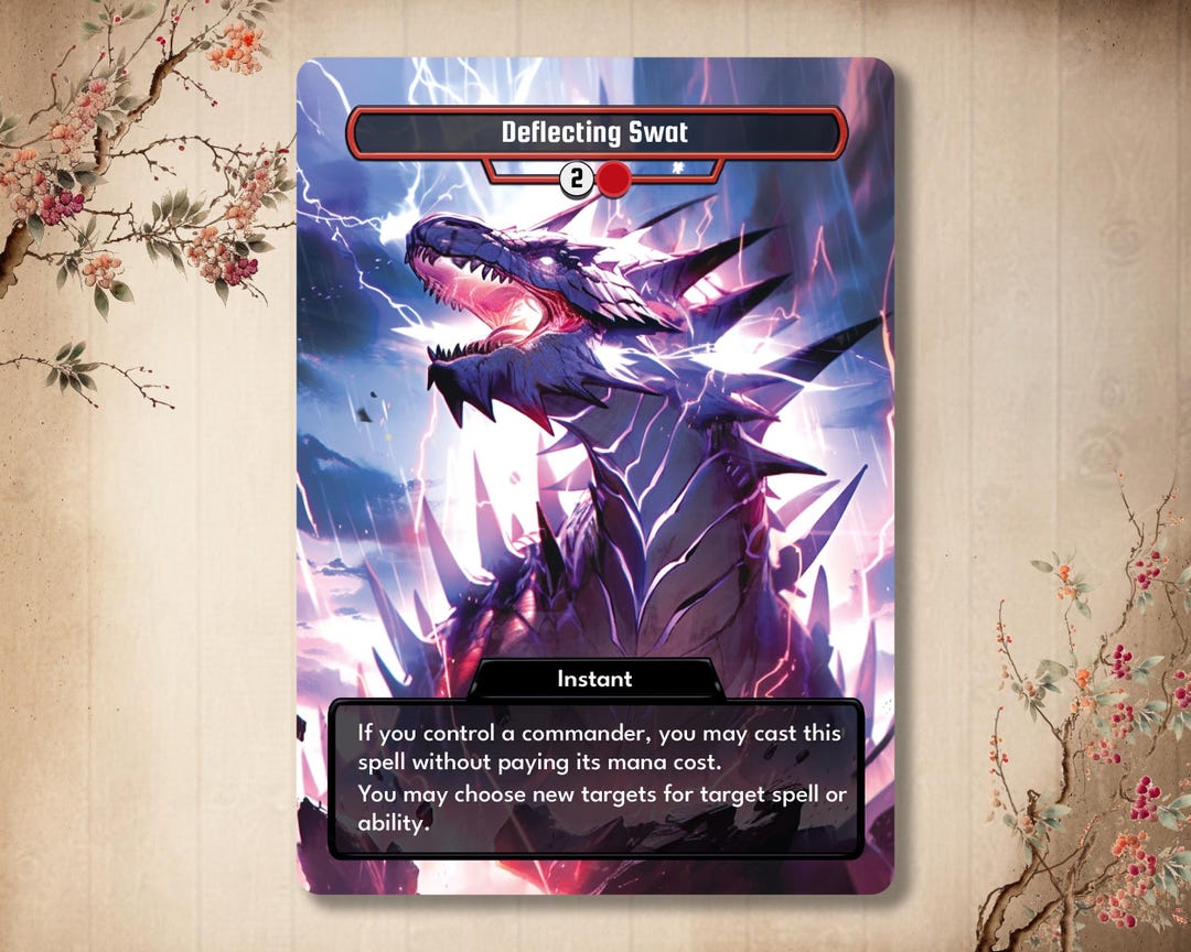 Deflecting Swat - Custom Card Proxy / Alter Art Full Art - Etsy
