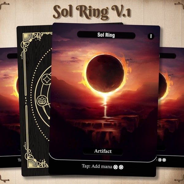 Sol Ring Alter Proxy - Etsy