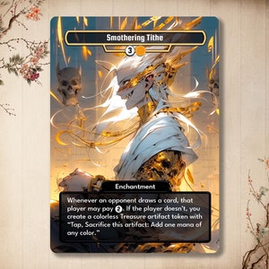 Smothering Tithe MTG Proxy Custom Card Altered Custom Art / EDH Full Art - Etsy