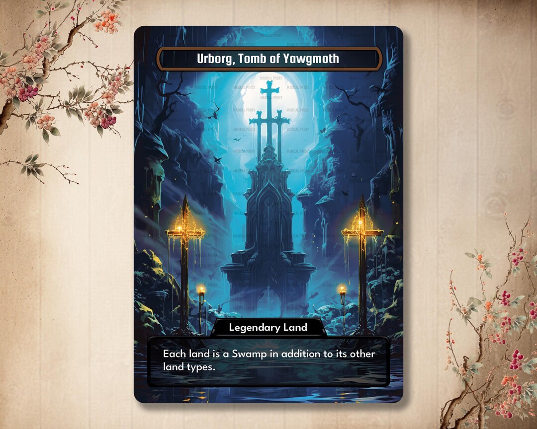 Urborg Tomb of Yawgmoth - Custom Card , Premium Card *modern* [ Altered ...