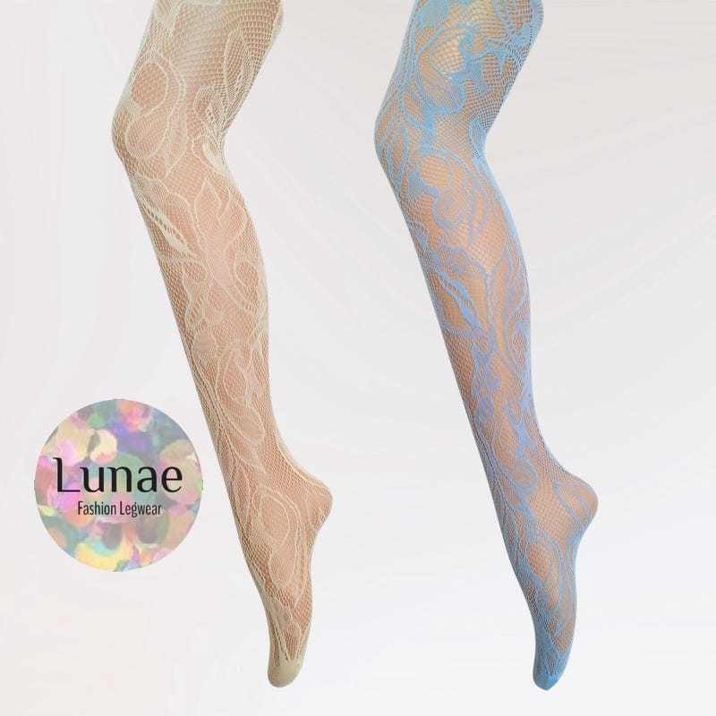 Printed Tights - Etsy