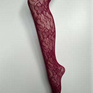 Fishnet Tights Pattern Mesh Floral Onesize UK 8/10/12/14 - Etsy