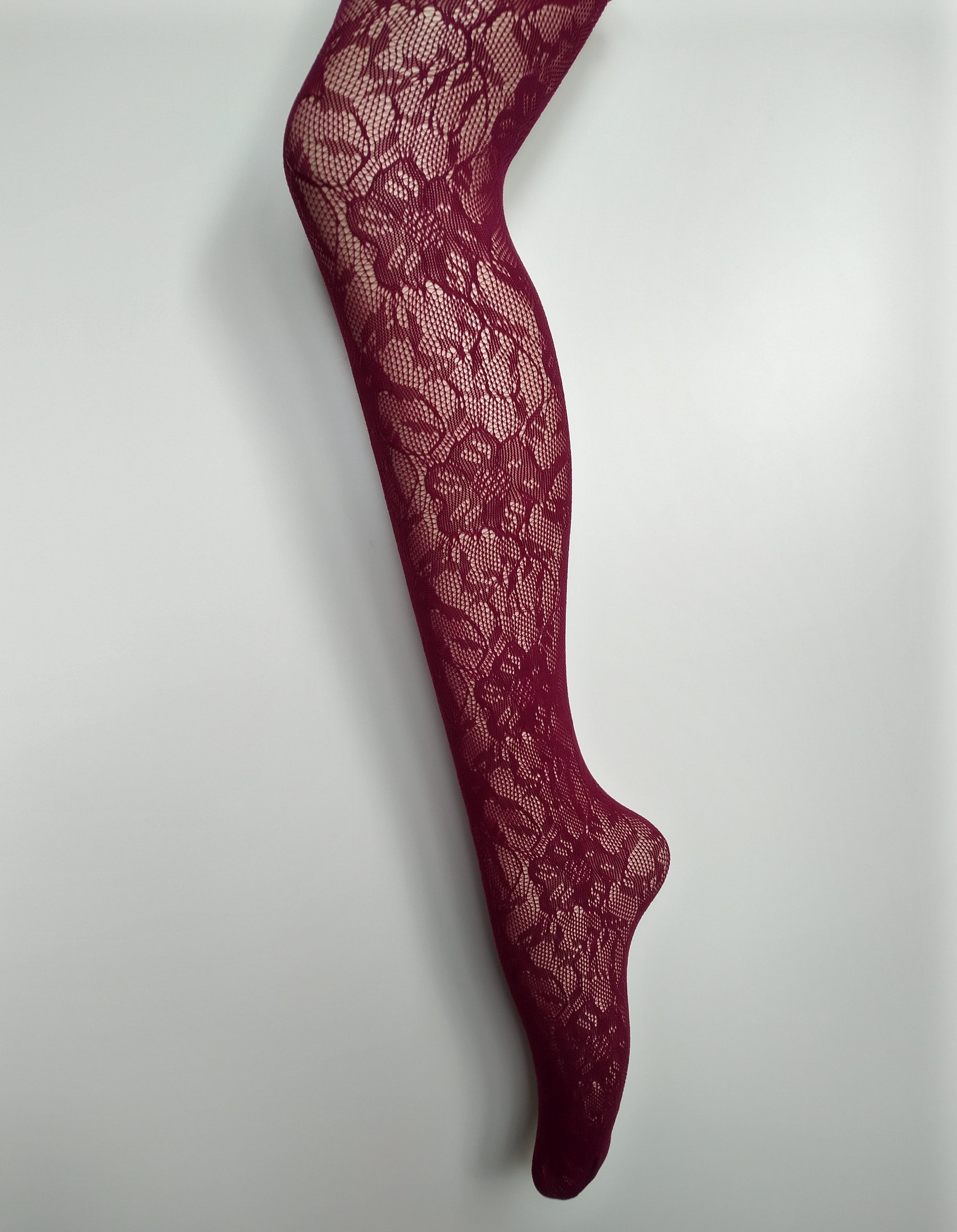 Fishnet Tights Pattern Mesh Floral Onesize UK 8/10/12/14 - Etsy