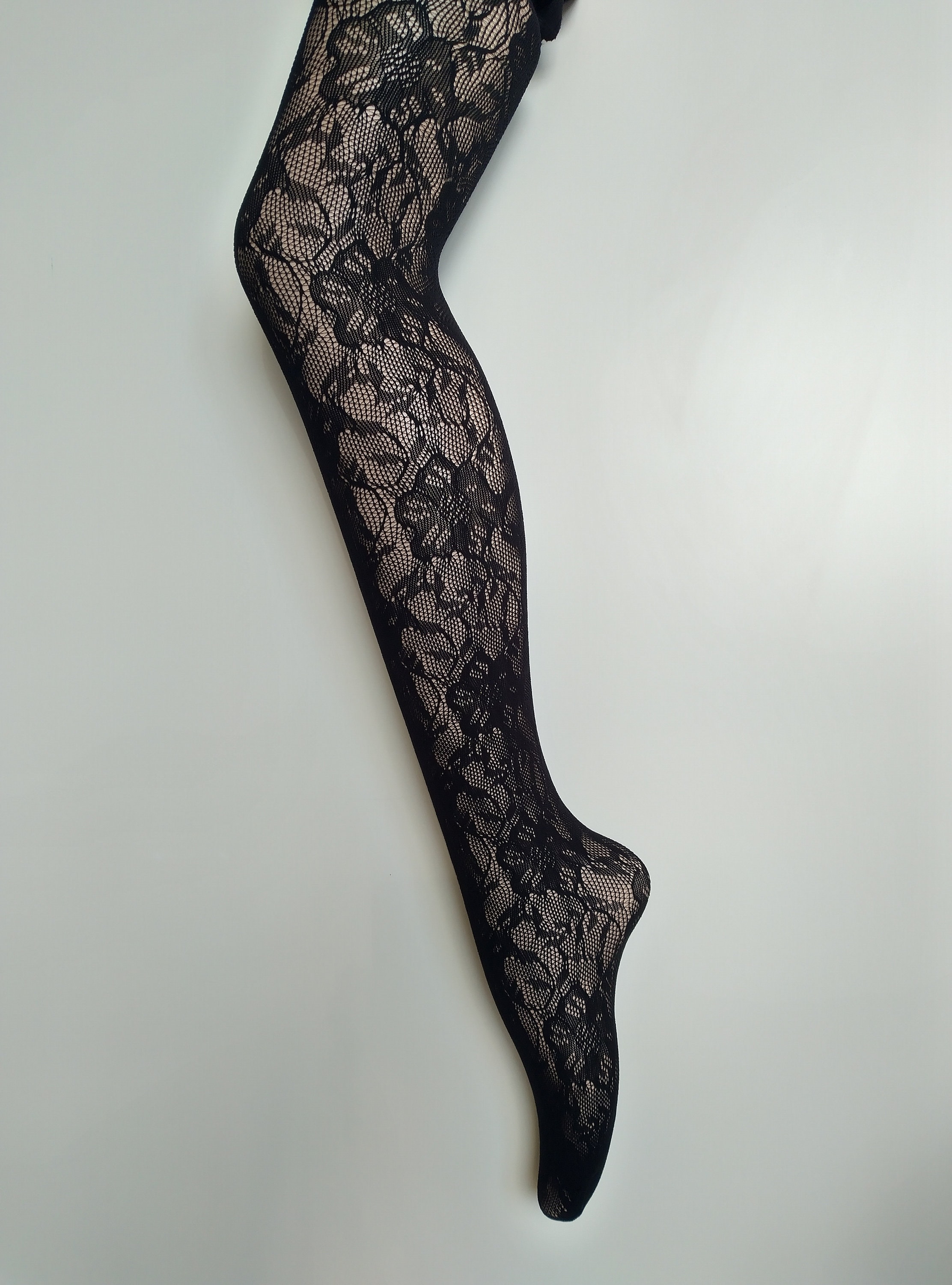 Fishnet Tights Pattern Mesh Floral Onesize UK 8/10/12/14 - Etsy