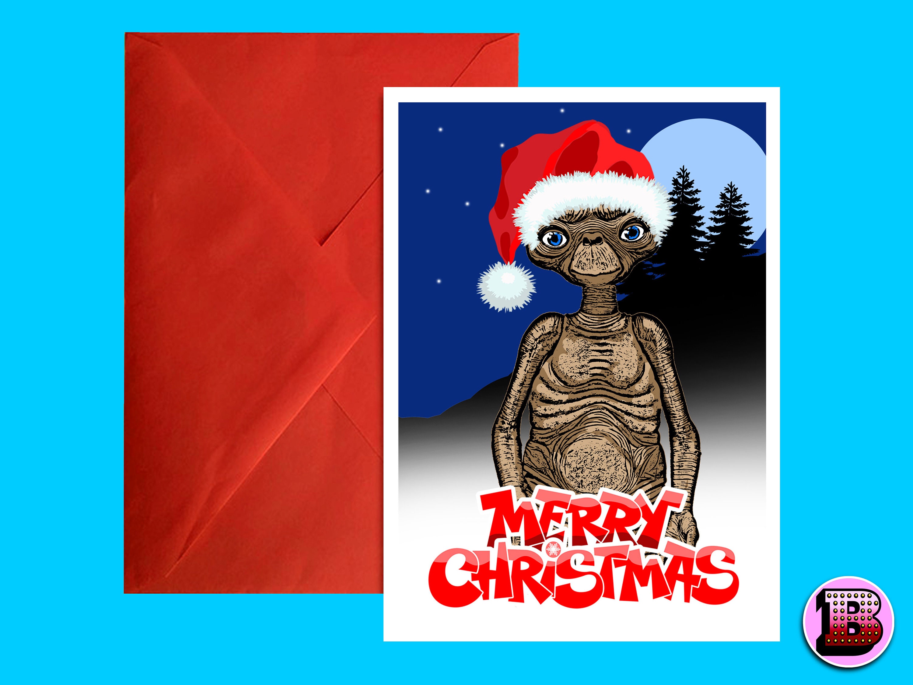 ET CHRISTMAS CARDS the Extra Terrestrial Multi-buy - Etsy