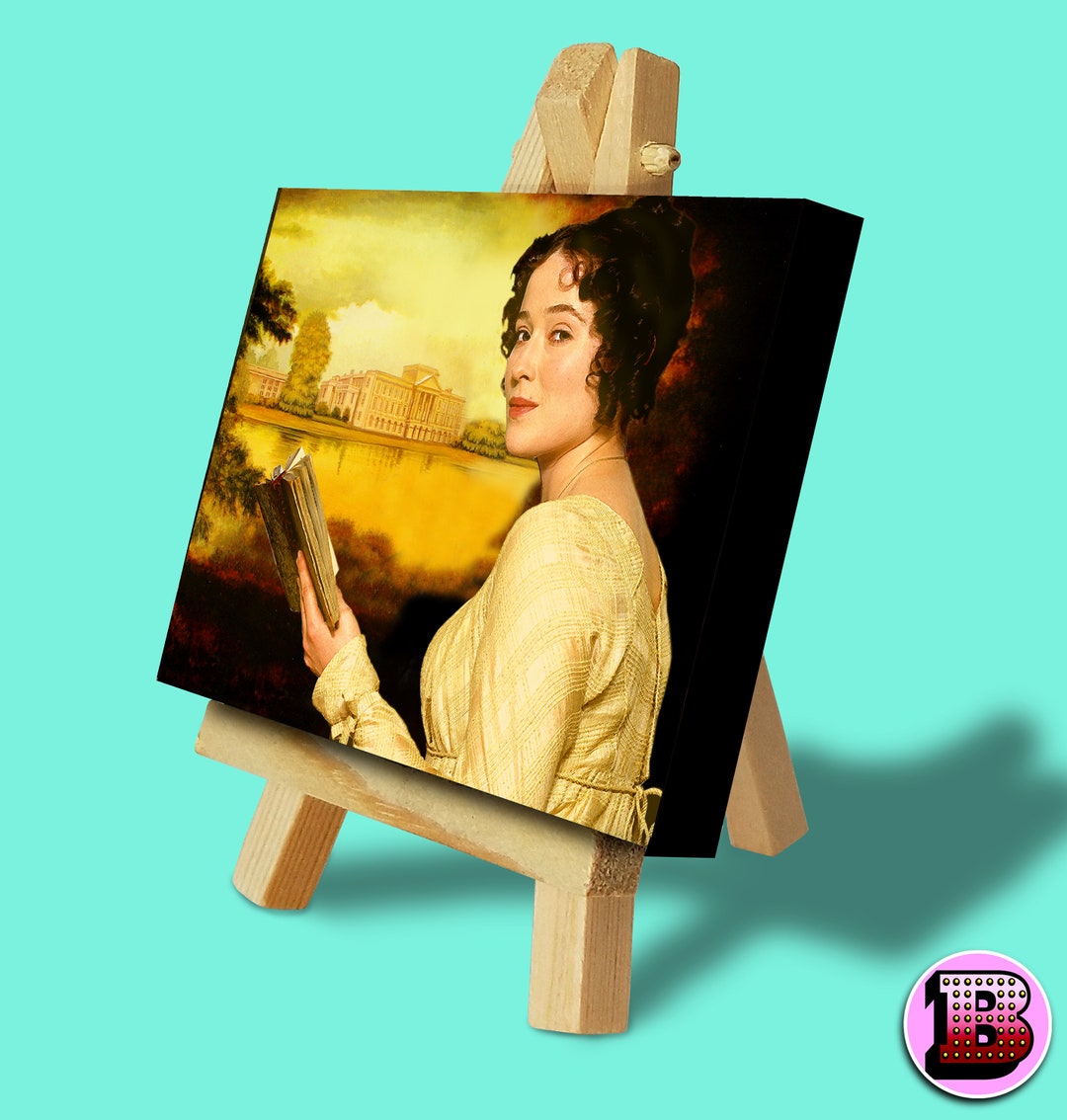 Elizabeth Bennet Miniature Canvas Art: Pride & Prejudice Fan Art - Etsy